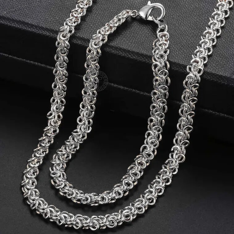 Комплект бижутерии: цепь, браслет