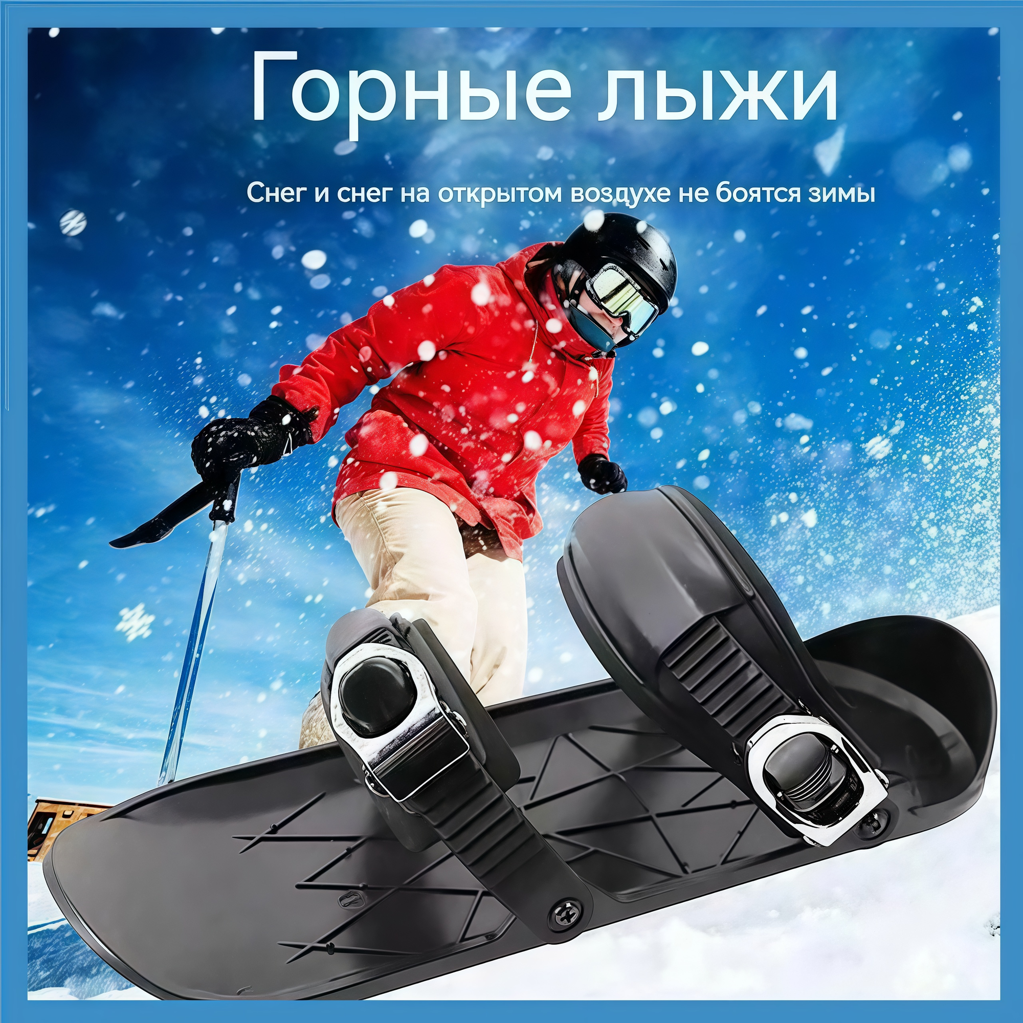 Лыжные ботинки "Лыжные ботинки", для фристайла, унисекс, черные, размер 29,5