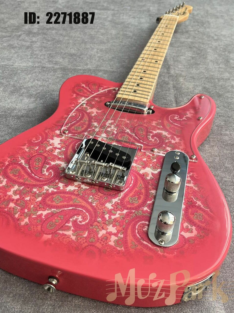 Fende Электрогитара Электрическая гитара Rock Band Star Model в золотом цветочном 6-струнная 39"