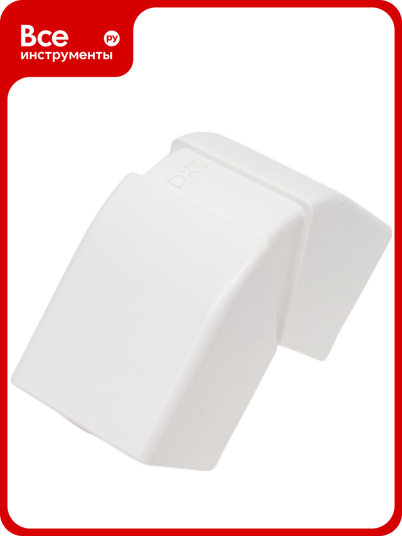 Внешний неизменяемый угол DKC NEA 2шт 40x40 01806, для оформления мест стыковки кабельных