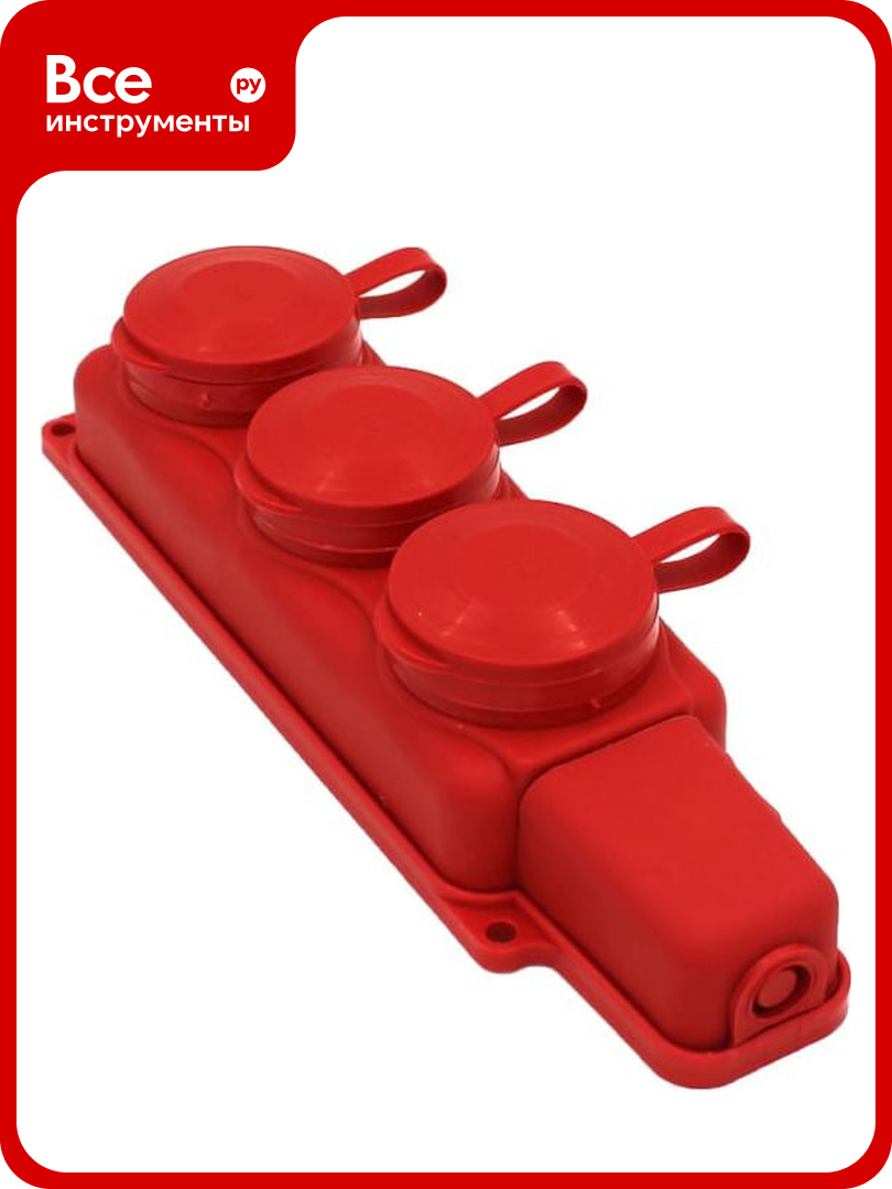 Розетка SVET 3-мест. РП 16-334 К SV0701-00322