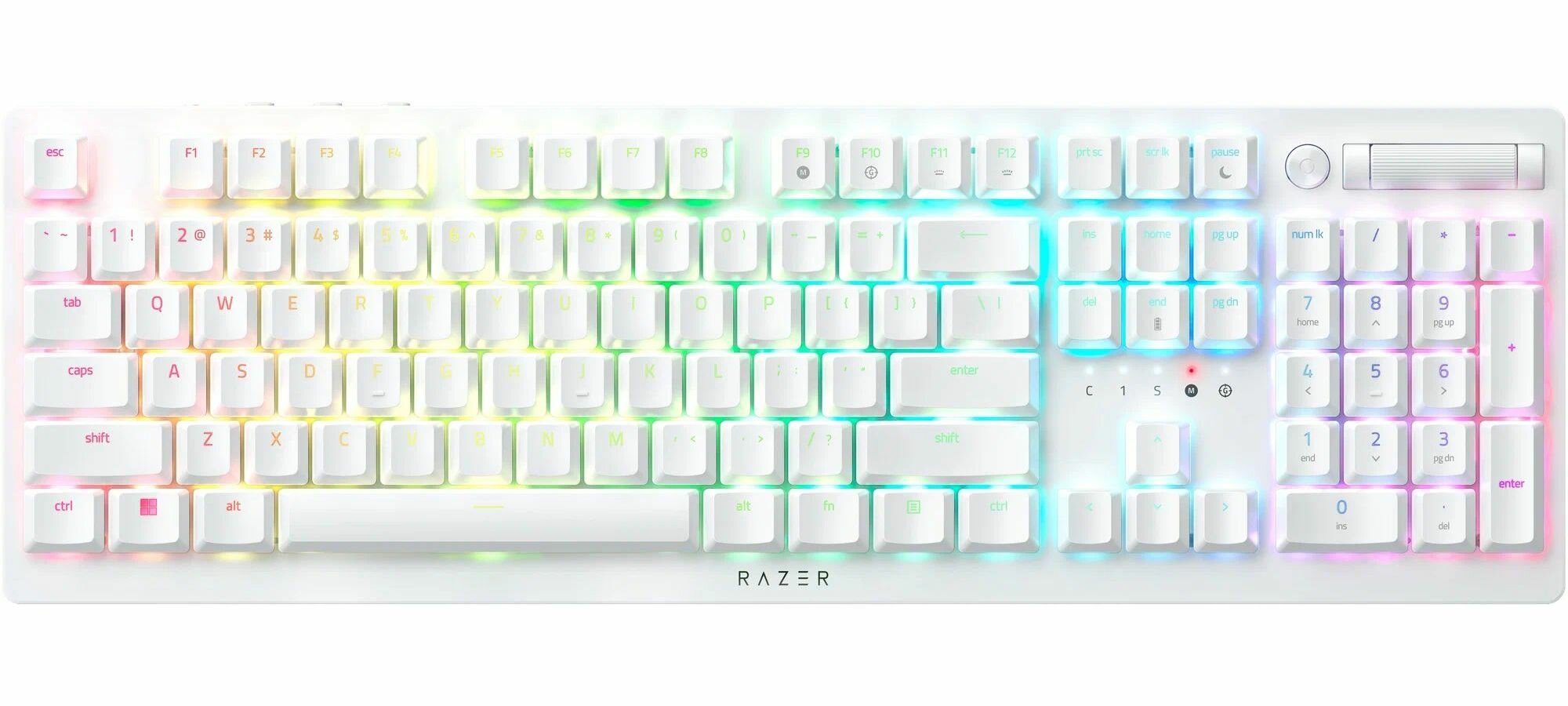 Клавиатура Razer DeathStalker V2 Pro White RZ03-04363500-R3M1