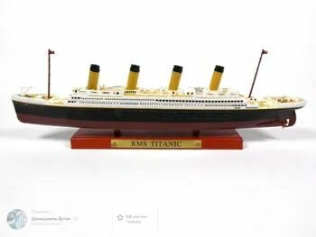 Судна Модель Atlas 1:1250 R.M.S TITANIC Коллекционная литая лодка круизного лайнера Игрушки