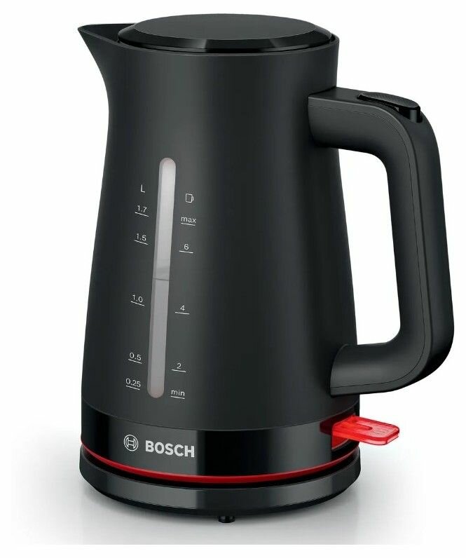 Электрический чайник Bosch TWK 3M123 (Черный)
