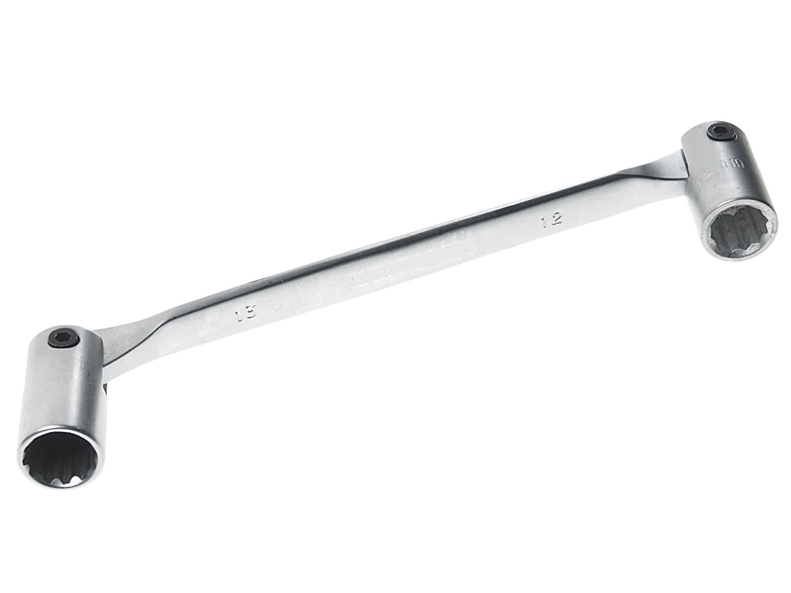 Ключ T образный накидной двухсторонний шарнирный 14х15 Skrab 60914