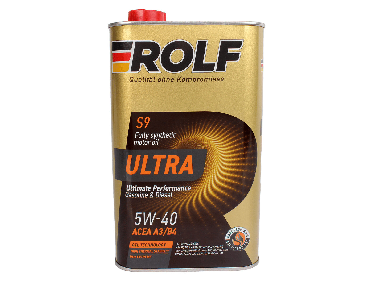 Масло моторное ROLF ULTRA 5W40 A3/B4 1л