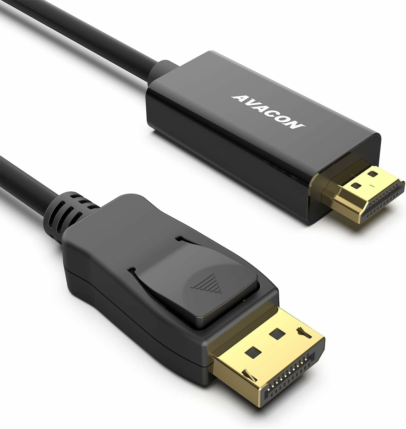 AVACON 4K DisplayPort - HDMI 6 футов позолоченный кабель, однонаправленный DP 1.2 компьютер - HDMI 1.4 экран DisplayPort - HDMI адаптер папа - папа B