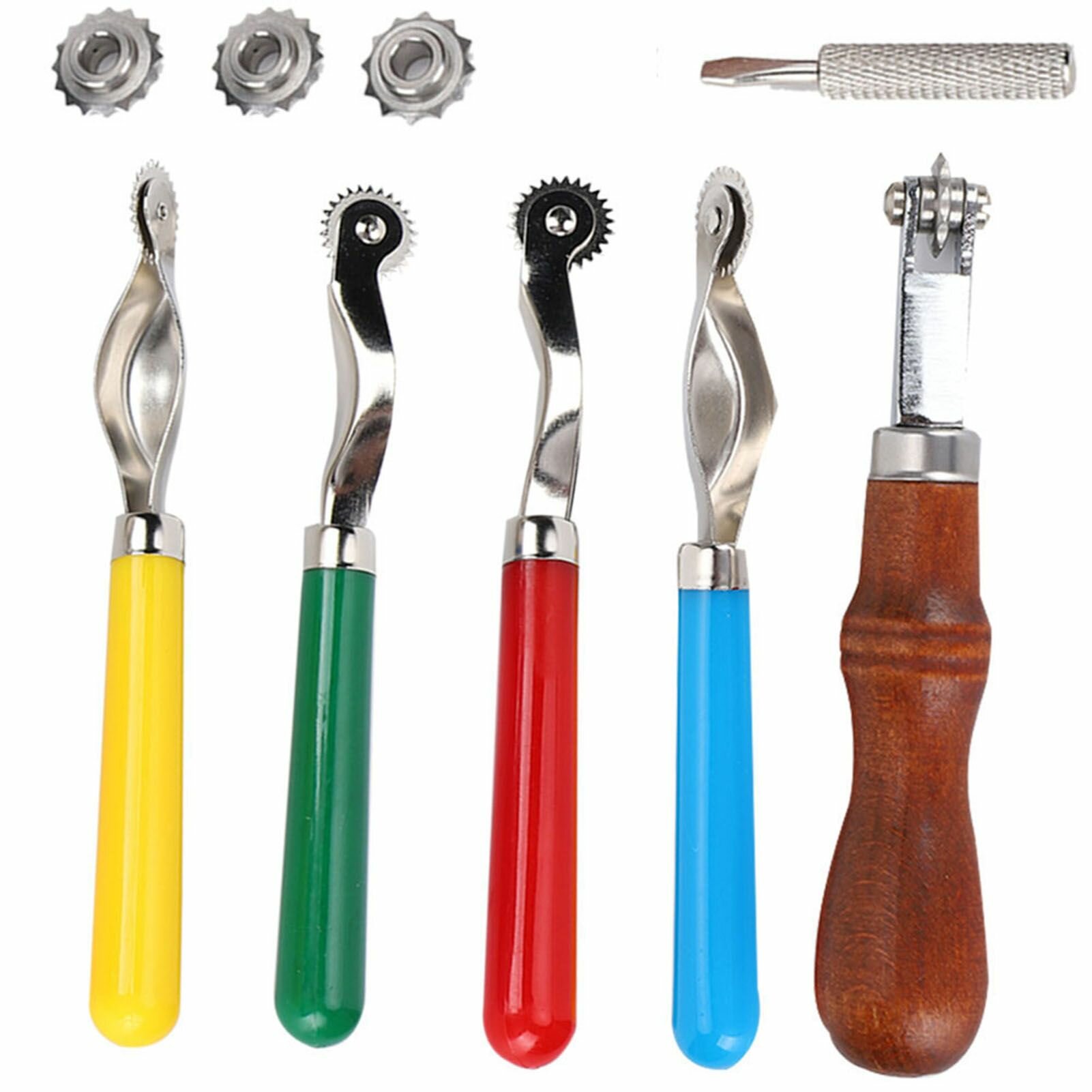 Шт. кожаное маркировочное колесо для вышивки вручную, писцовая точка, инструмент для изготовления швейных прокладок