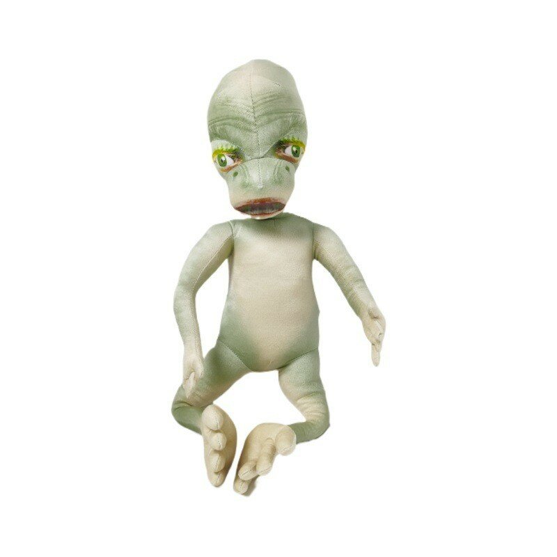 Alien плюшевая подушка с юмористическим изображением мягкая кристальная плюшевая игрушка на день рождения