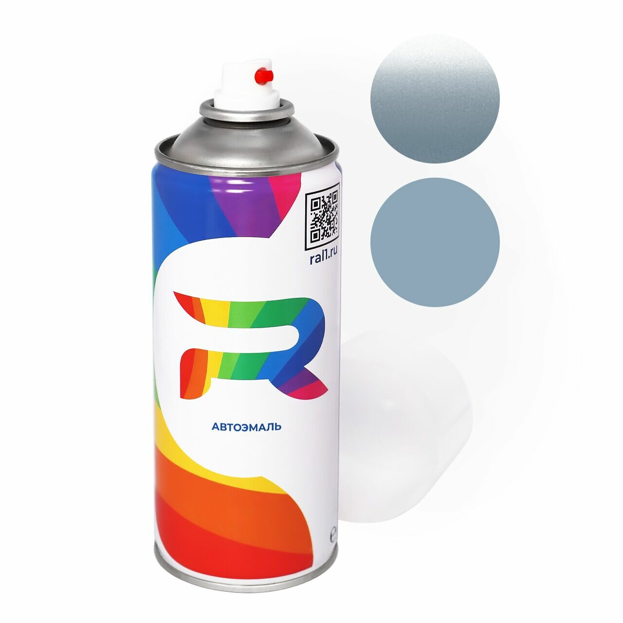 Автоэмаль аэрозольная Toyota MM, 8S1 - Light Blue (Базовая краска, Двухслойный металлик, Синий) баллон 520 мл.