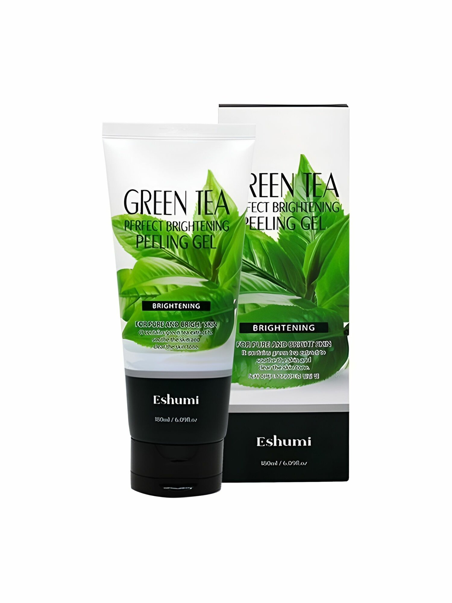 Eshumi Пилинг-скатка с экстрактом зелёного чая Green Tea Perfect Brightening Peeling Gel 180 мл