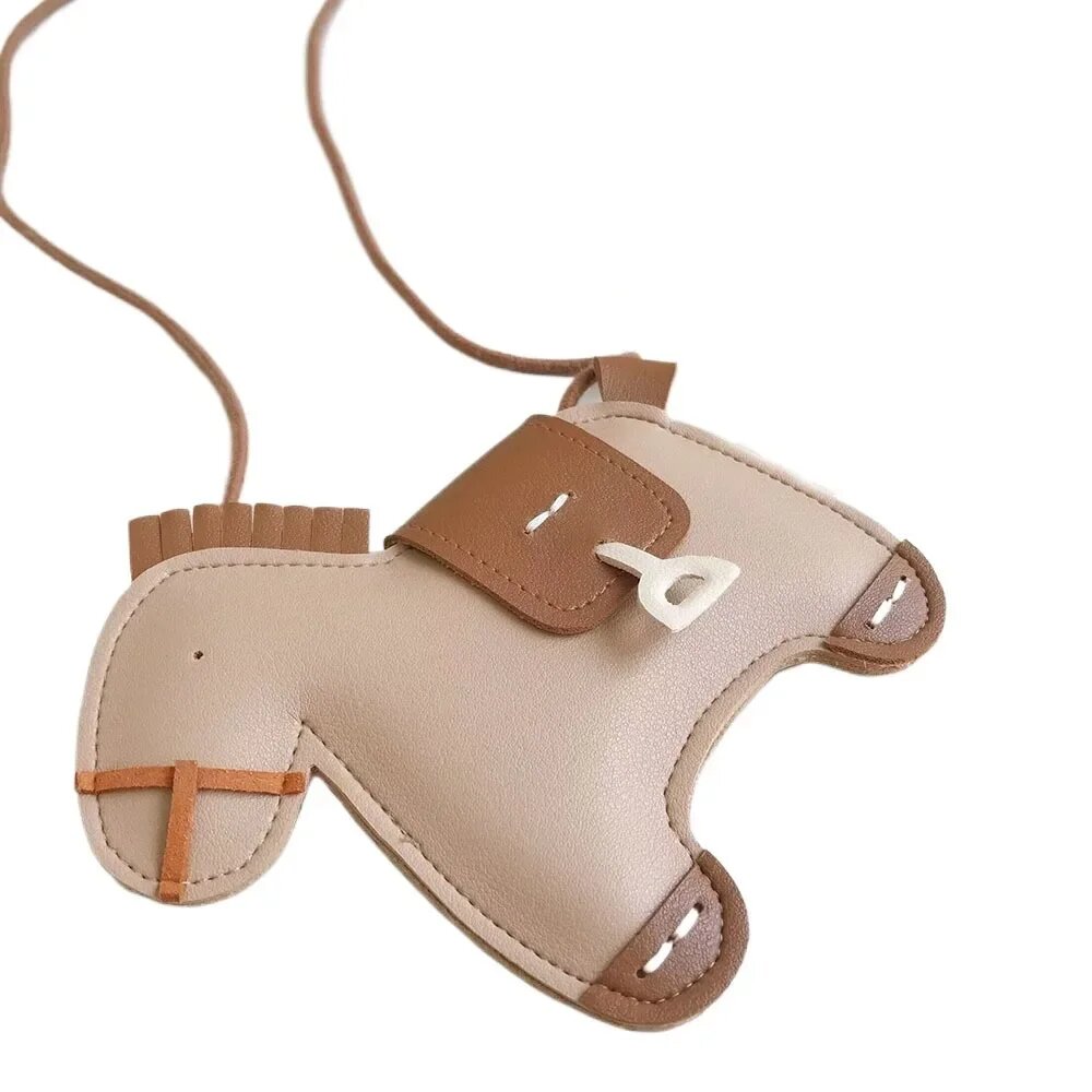 Детская сумка для мессенджера Новые вставки в стиле кожа кожа пони, Saddle Brown, SKU01046