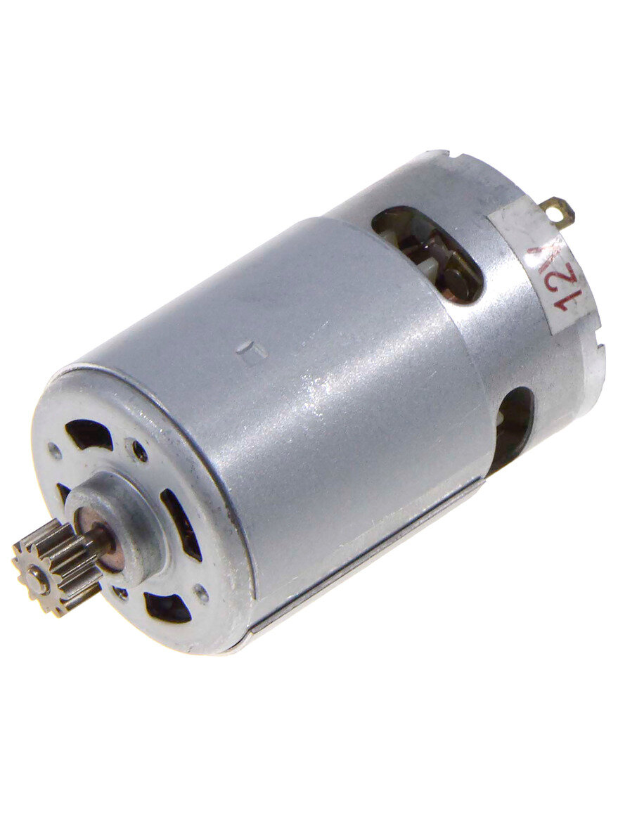 Двигатель c шестерней 12V для дрели-шуруповерта ЗУБР ЗДА-12-2 КИ
