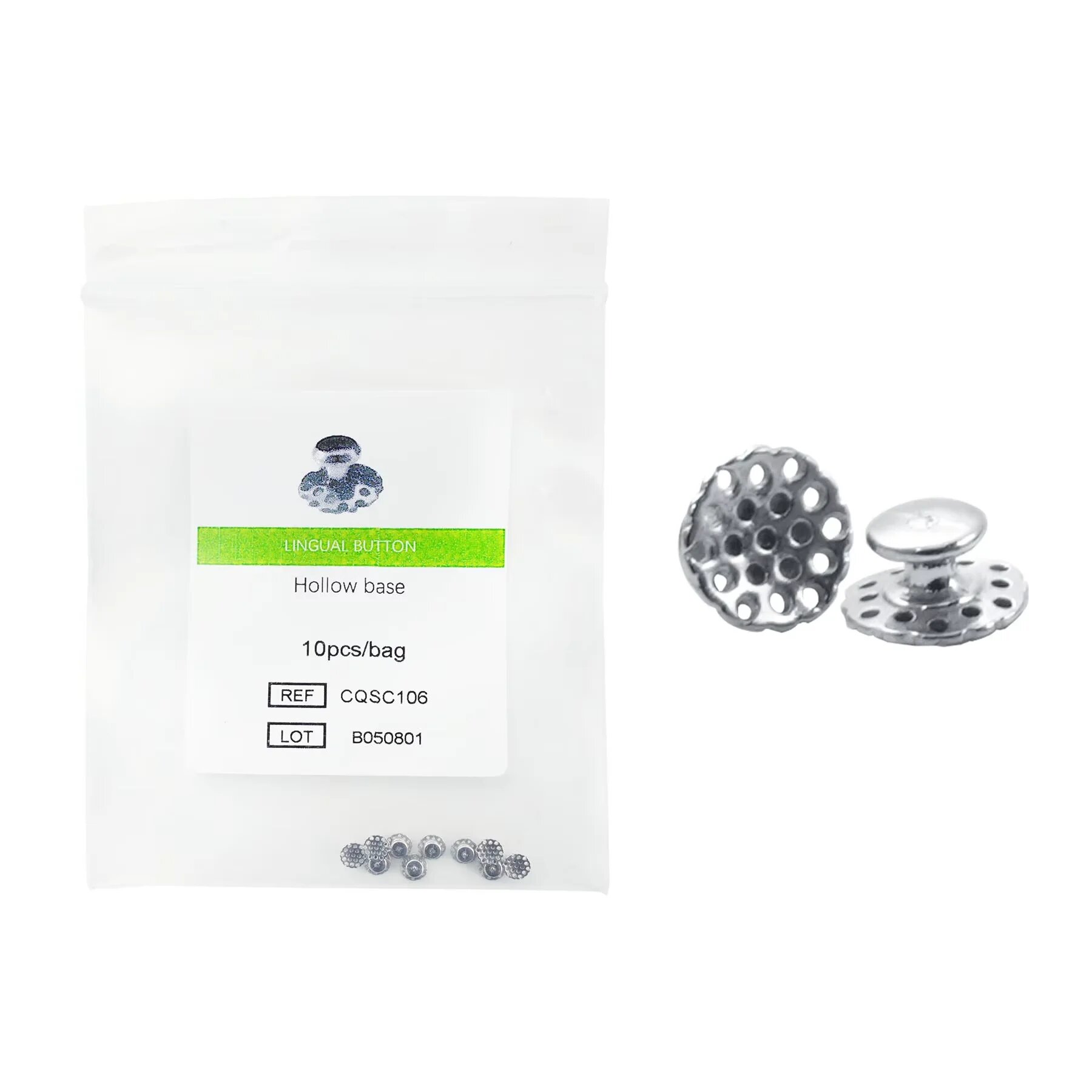 Томенти ортодонтические лингвальные кнопки Hole