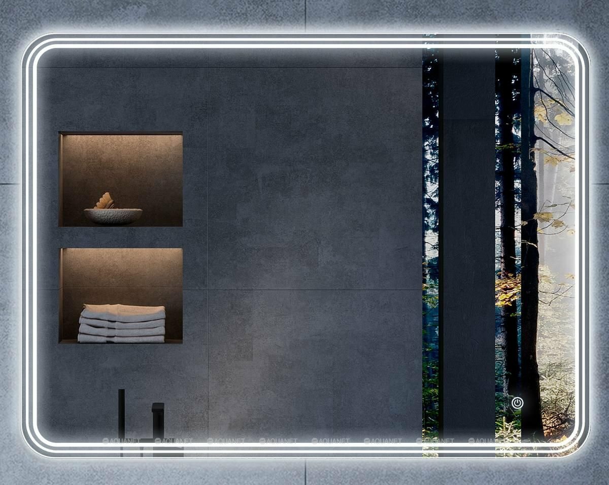 Зеркало Vincea 90 VLM-3MA900 LED, c сенсорным выключателем и диммером