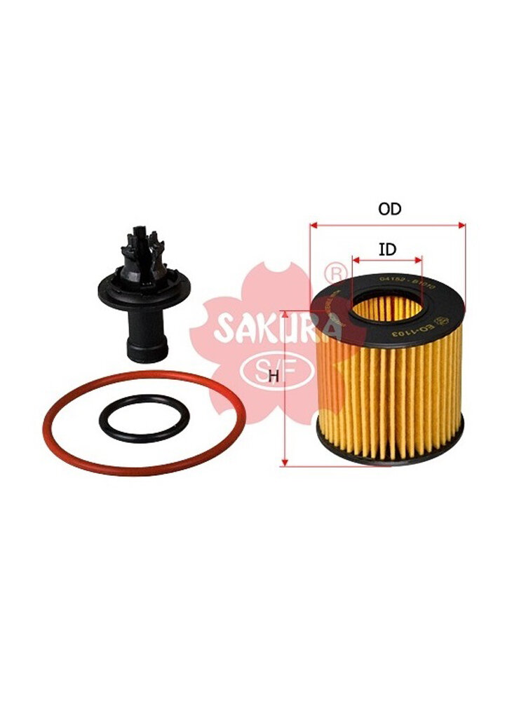 Фильтр масляный для а/м Daihatsu, Toyota, Sakura EO1103