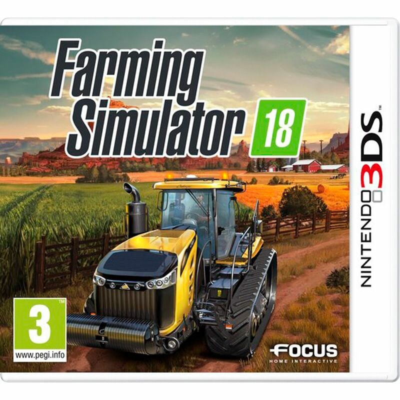 Игра Farming Simulator 18 (русские субтитры) для Nintendo 3DS