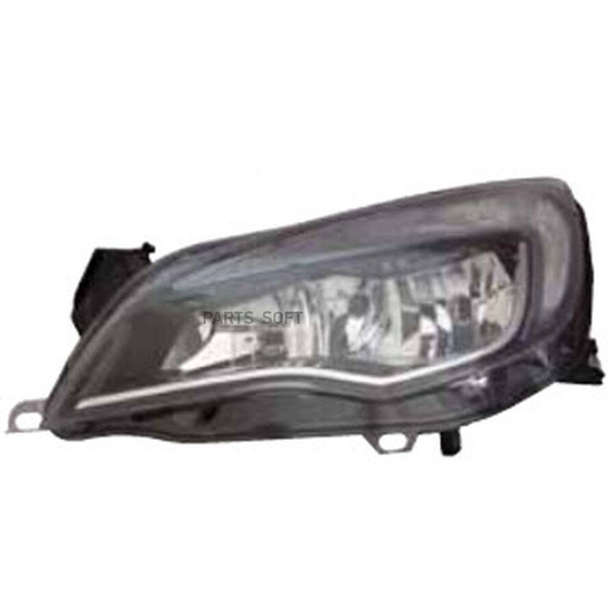 Фара лев OPEL: ASTRA 13- (с DRL (дневн ходов огни)) C ЭК внутри черн от официального дистрибьютора, DEPO, артикул 4421161LMLEMD2