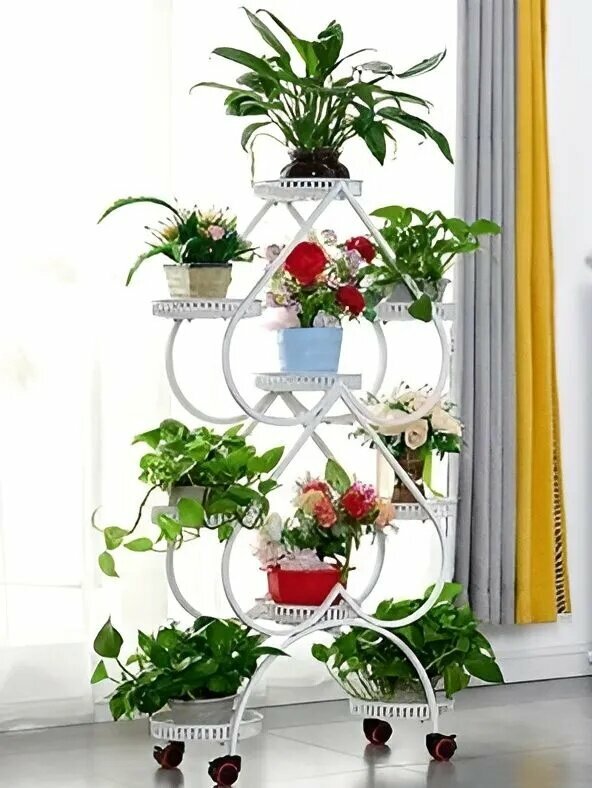 Стильная и лаконичная, Подставка для цветов,130.01 см х 28 см х 73 см