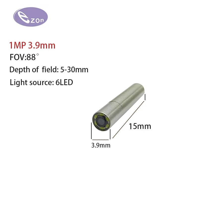 EOENKK USB эндоскоп 3,9 мм