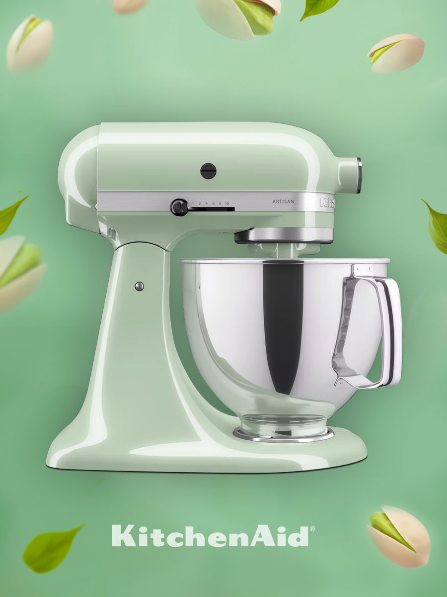 Планетарный Миксер KitchenAid ARTISAN 4.8 л, фисташковый, 5KSM175PSEPT