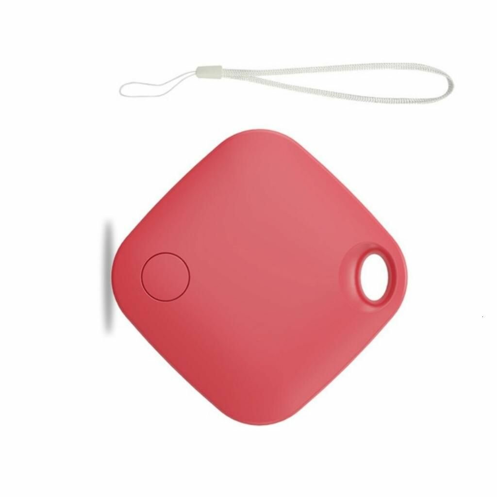 Оснавление телефона Travel Phone, совместимое с устройством отслеживания Bluetooth для ключевого багажа с глобальным покрытием 75 дБ громкий сигнал тревоги, красный