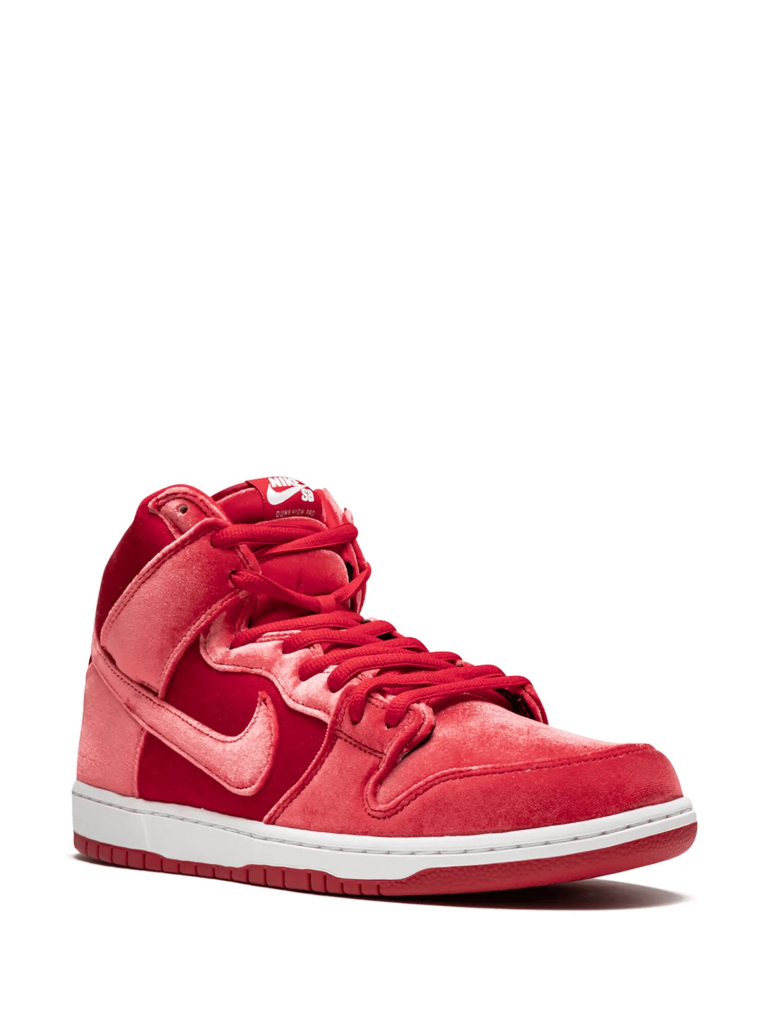 Кроссовки NIKE Dunk High Premium SB, размер 7.5 US, красный — фото 1