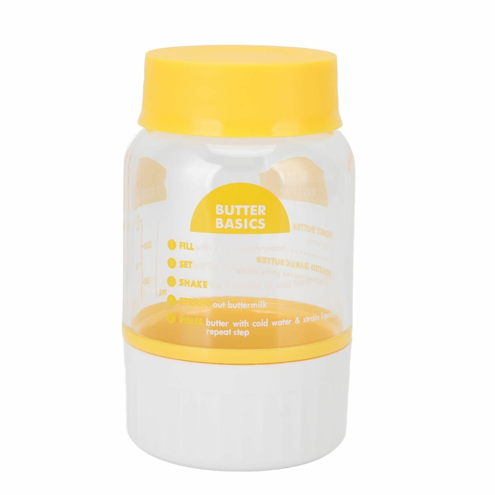 Пластиковая чаша для приготовления масла, многофункциональный сепаратор для сливок, удобная форма для домашнего использования