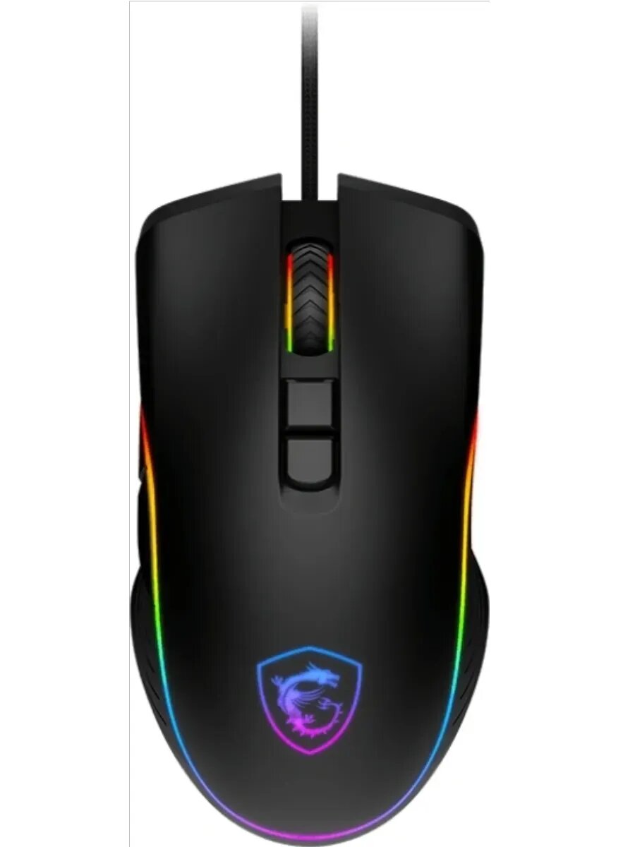 Мышь оптическая проводная Forge GM300 7200dpi Черный