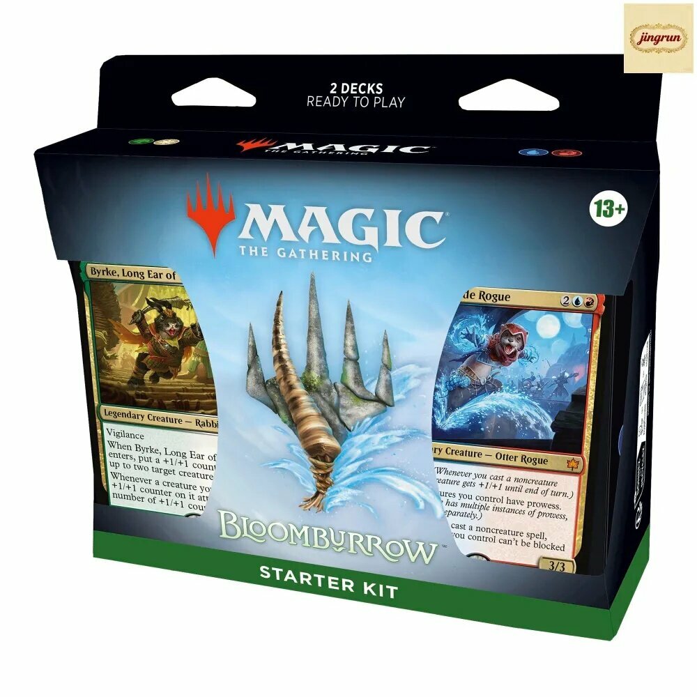 Эксклюзивный стартовый набор Bloomburrow для освоения Magic The Gathering, содержащий две готовые колоды