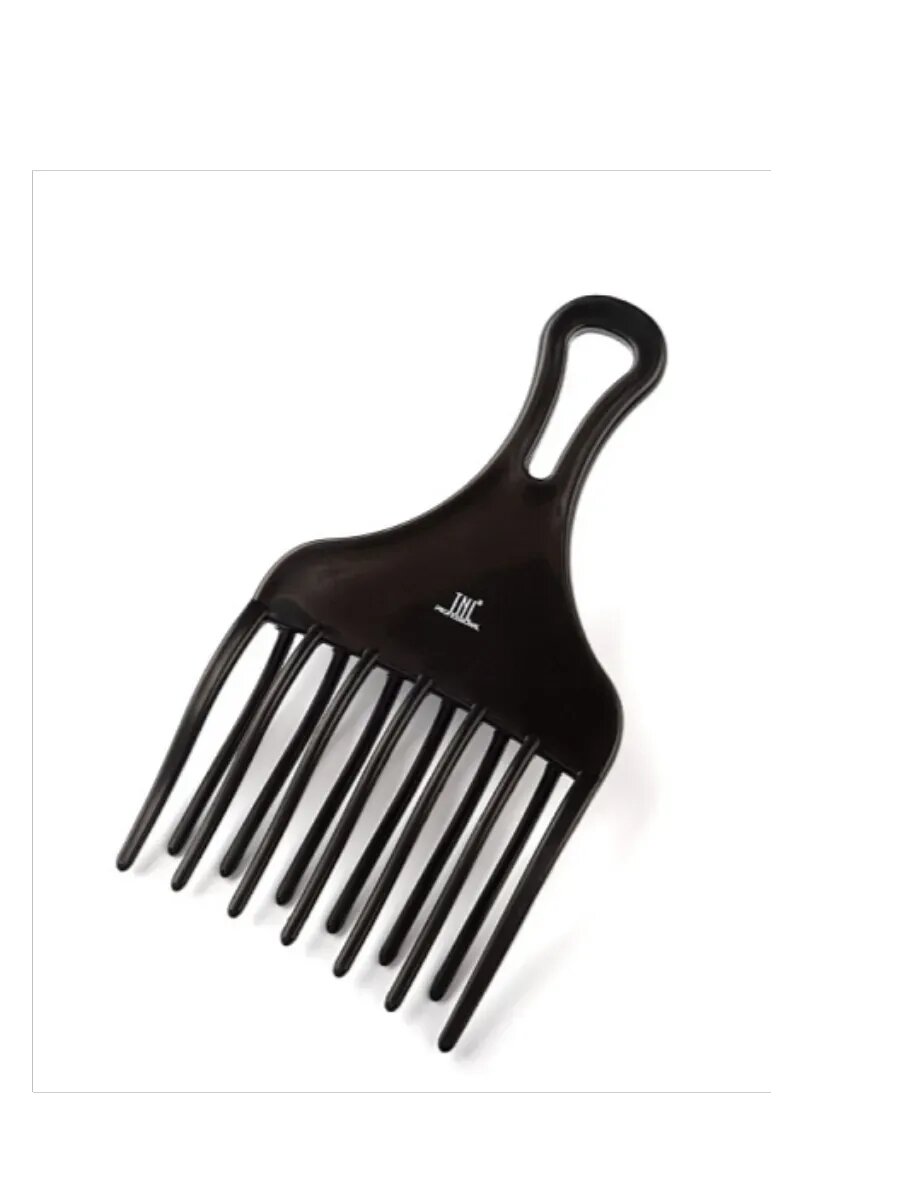 Гребень для вьющихся волос , широкий, черный