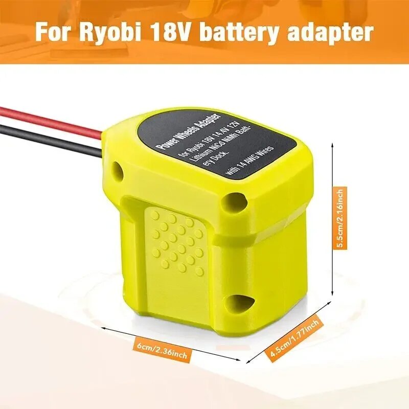 Адаптер питания для аккумуляторов Ryobi 18 В