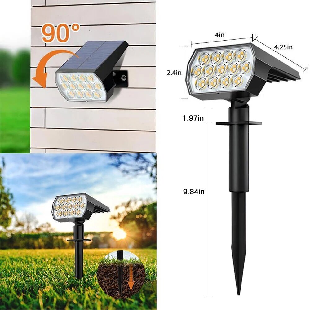 Солнечные прожекторы LED 52 шт. 1pc