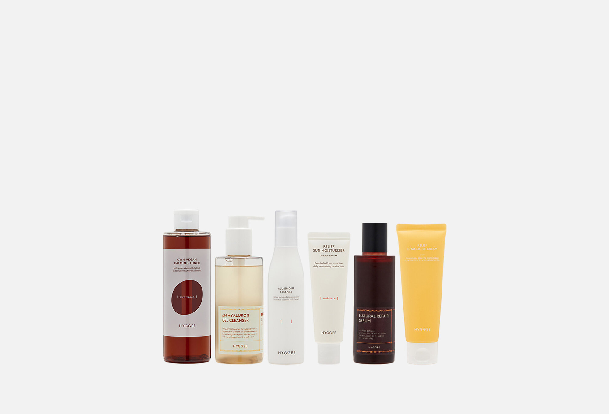 Подарочный набор для ухода за кожей лица HYGGEE Signature Collection Set