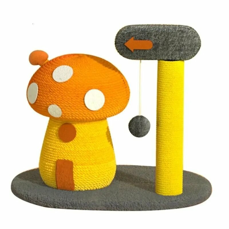 Кошачья башня с грибом и курицей, - 2