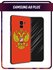 Чехол на Samsung Galaxy A8 + / Самсунг Галакси А8 Плюс 2018 с принтом "Герб Росс...