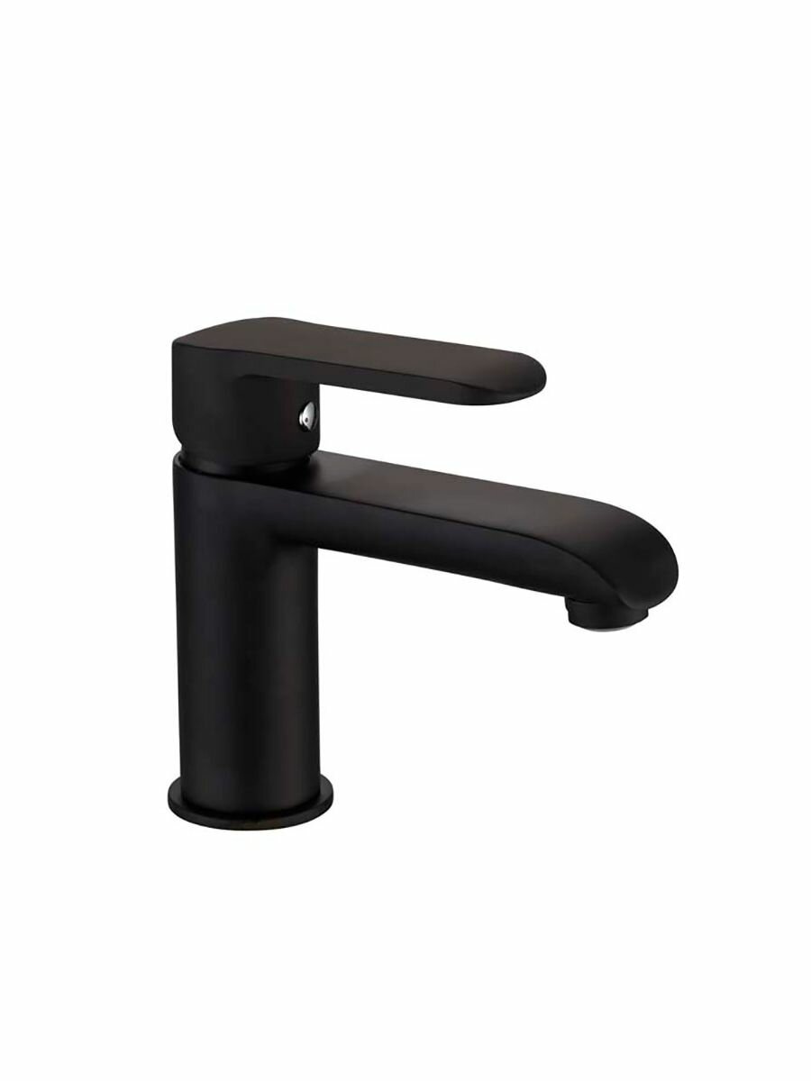 Melodia Della Vita Смеситель умывальник MELODIA Heavy Metal картридж 35мм низкий черный MDV35620bk