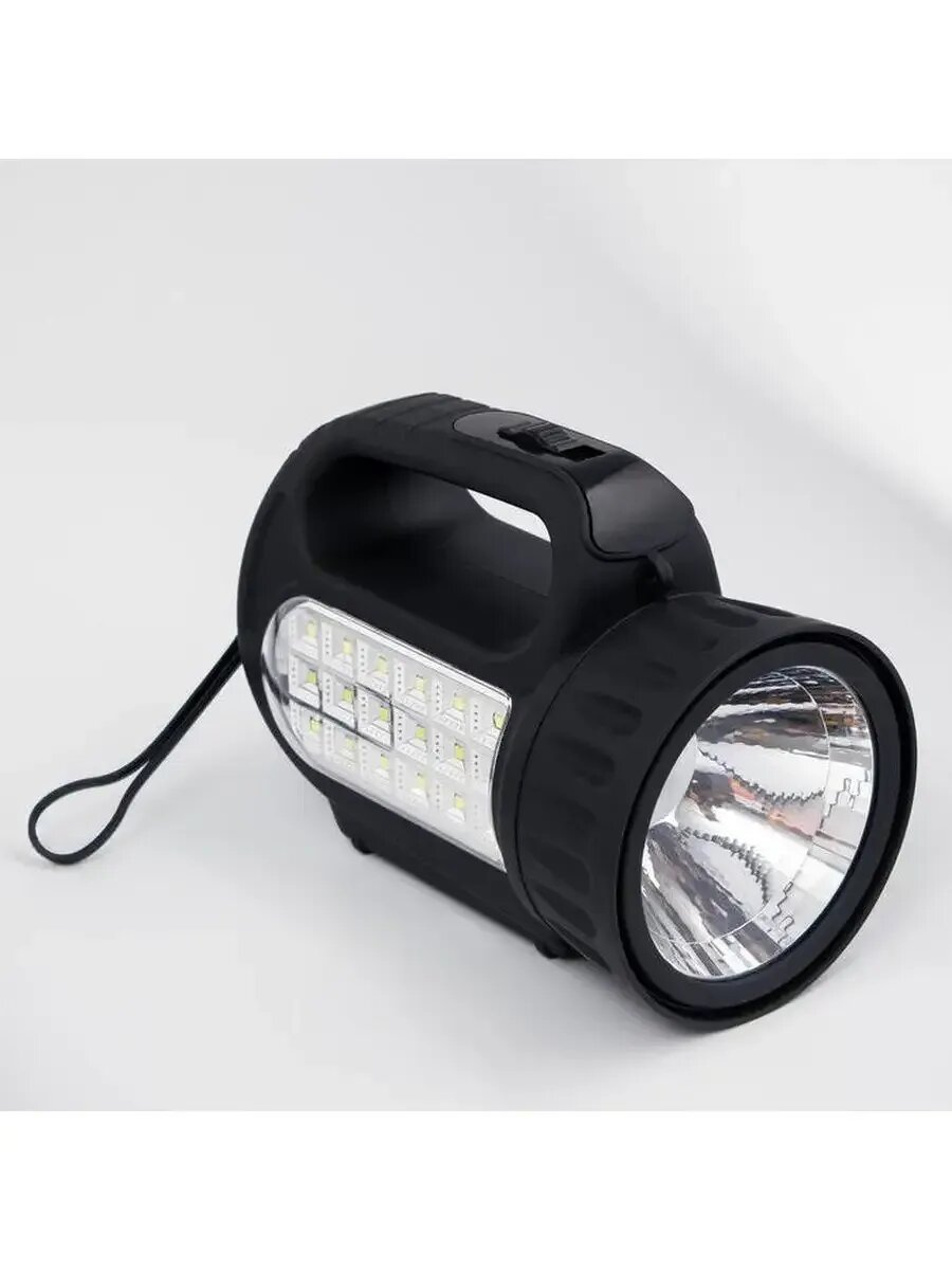 Фонарь прожекторный аккумуляторный, 2 режима, 13 х 17.5 см