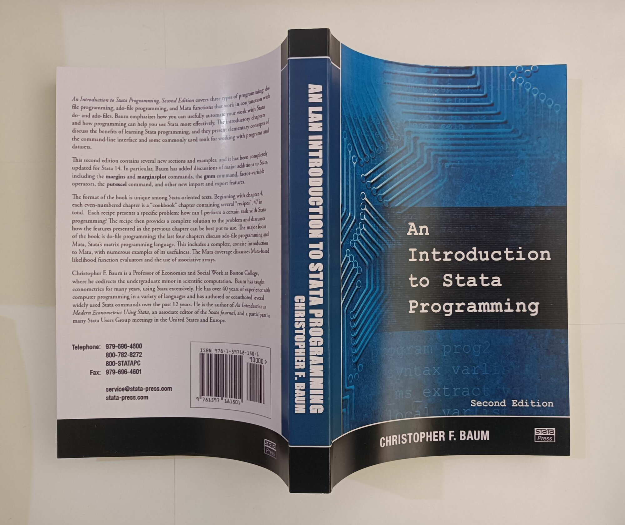 An Introduction to Stata Programming, Second Edition — фото 1