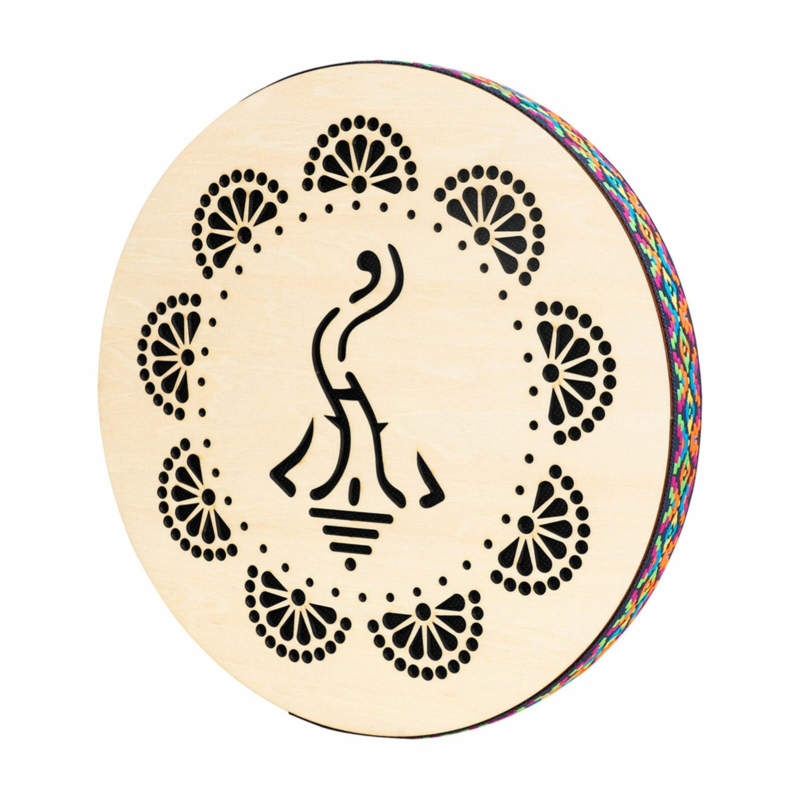 Барабан Ручные Бубны 10-дюймовая обучающая игрушка-инструмент