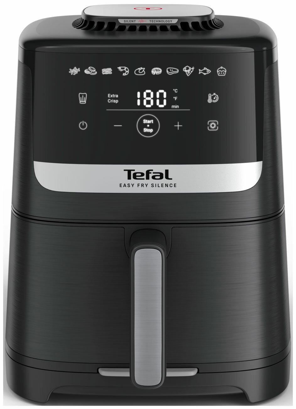 Аэрогриль Tefal Easy Fry Silence (EY5528E0) черный