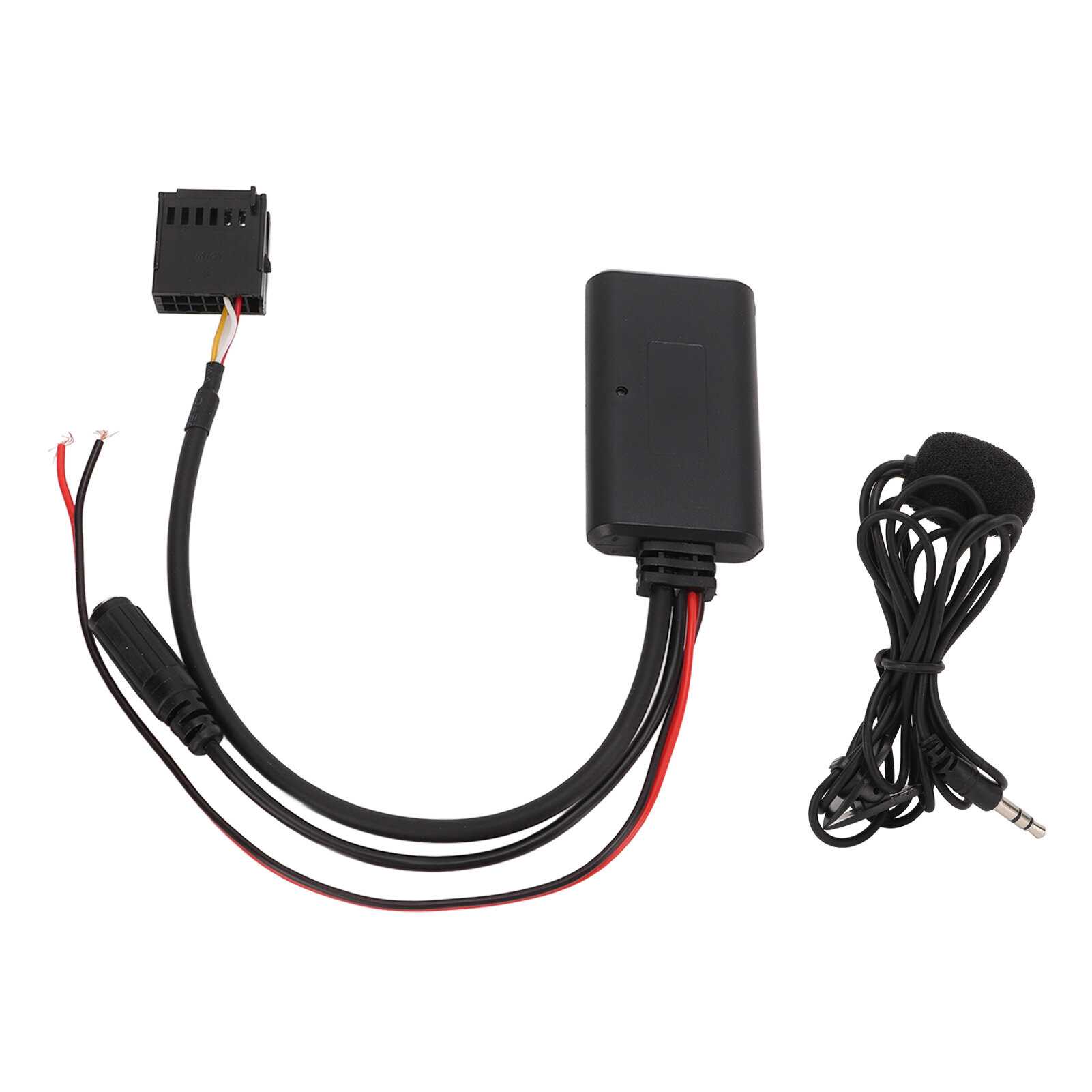 Беспроводной Bluetooth-модуль-адаптер AUX с кабелем и микрофоном для замены в Ford Focus, Carnival, Mondeo