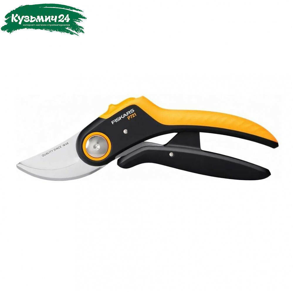 Секатор плоскостной Fiskars Plus PowerLever P721 Для подрезки свежих веток