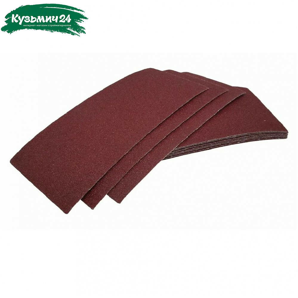 Бумага наждачная № 12, зернистость P100, шкурка шлифовальная 0.8х800 мм, на тканевой основе, водостойкая, длина 1 метр, 1 м