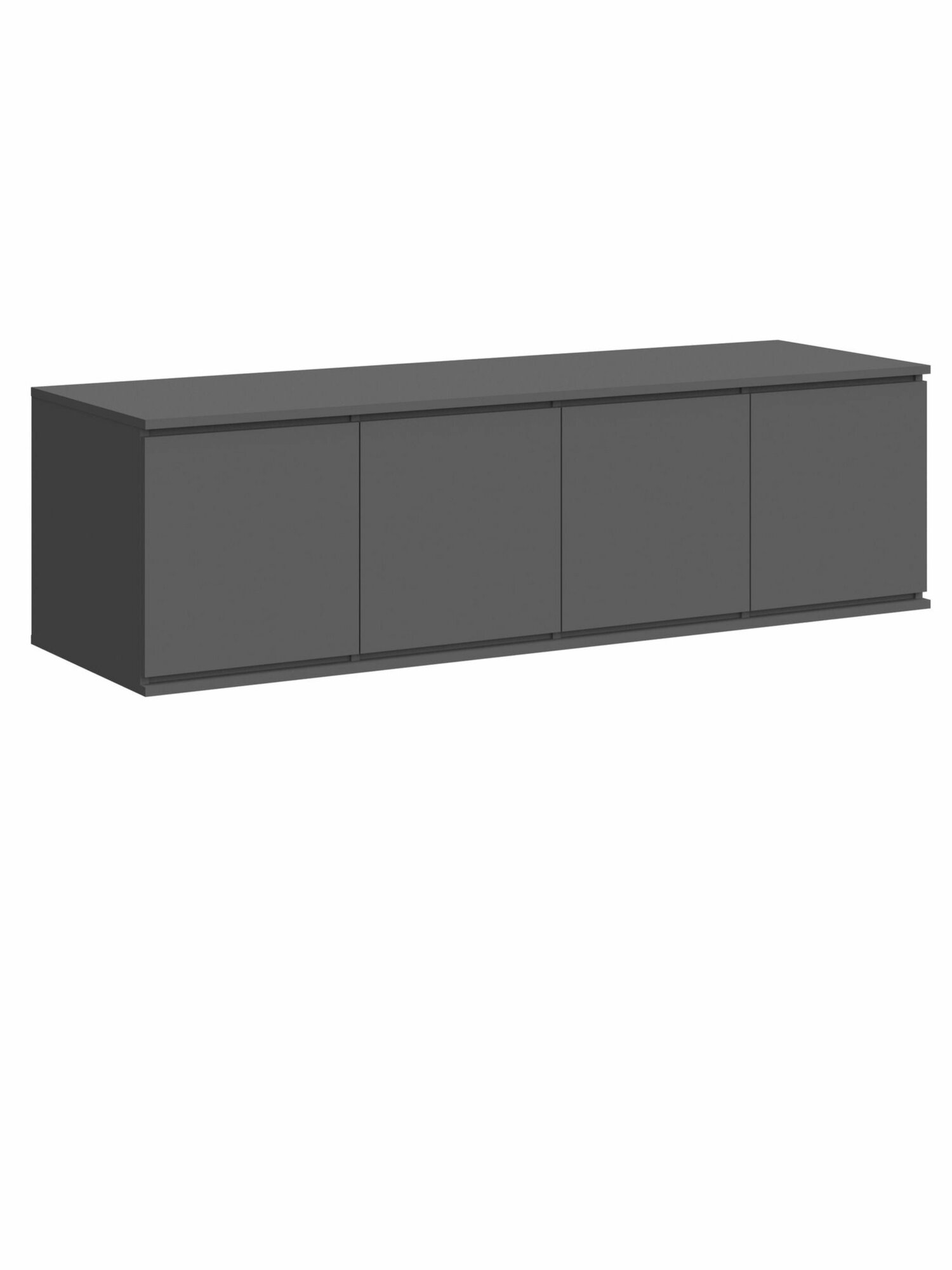 Антресоль Челси к шкафу 1600х458х514 (Графит) МИФ