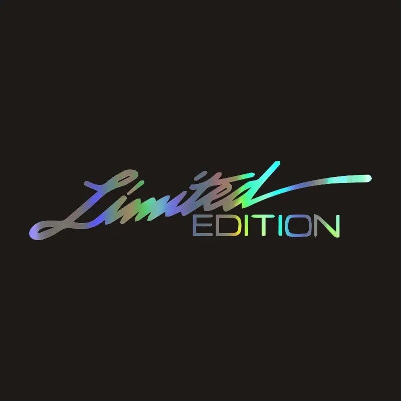 Автомобильная Наклейка 3D Ограниченная серия, креативная виниловая наклейка на автомобиль, наклейки s и наклейки на окно, наклейка для стайлинга автомобиля, 16 см * 8 см Бежевый, 16cm