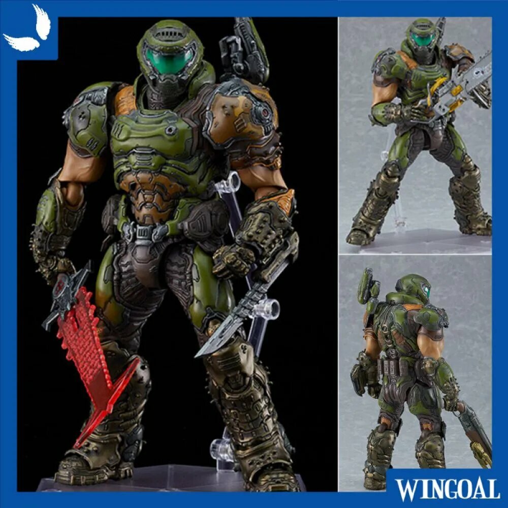 Фигурка Дум Думгай Палач Рока / DOOM Eternal DOOM Slayer Figma SP-140 (16 см)