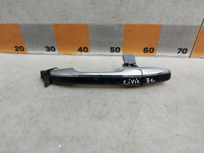 Б/У Ручка двери внешняя Ручка двери наружная Honda Civic 8 Задн. Лев. 455576 HONDA арт. 72180SEAG