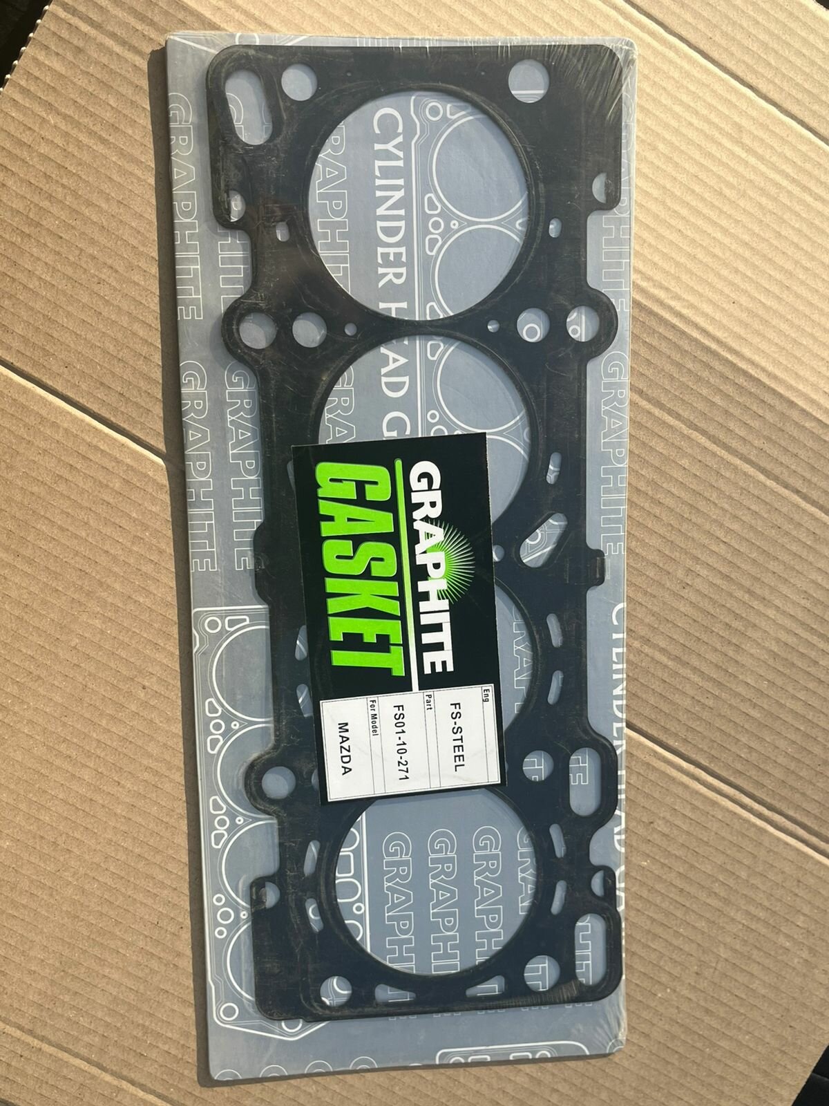 FS01-10-271 прокладка ГБЦ Mazda Металл