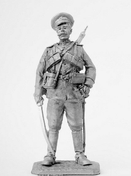 Оловянный солдатик фигурка Казак, 1914 год.